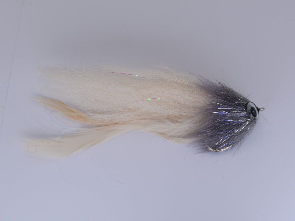 Brush Fly GT Grey and Tan (Size 4/0 Gamakatsu SL12S Hook) | DNA FISHING ...