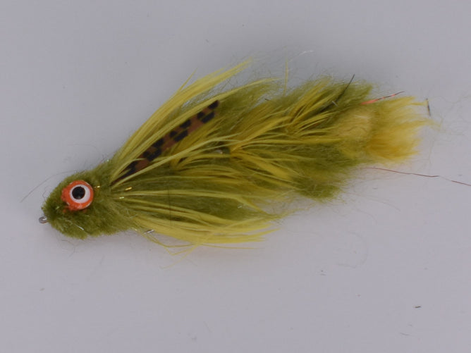 DNA Game Breaker Articulated Bugger Dumbbell Eyes Olive (Size 8 Daiich