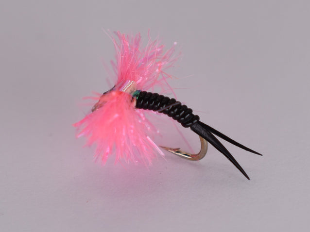 Estaz Stonefly Metallic Pink Nymph (12 Pack)